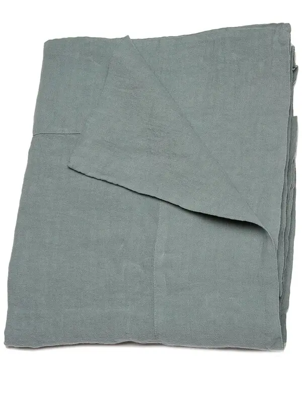 ONCE MILANO Medium Linen Tablecloth - Blue