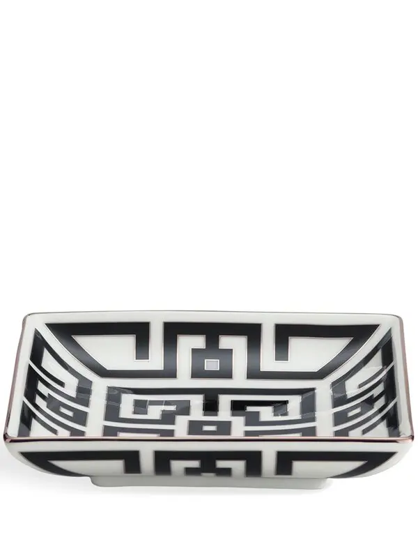 GINORI 1735 Labirinto Trinket Dish - Black