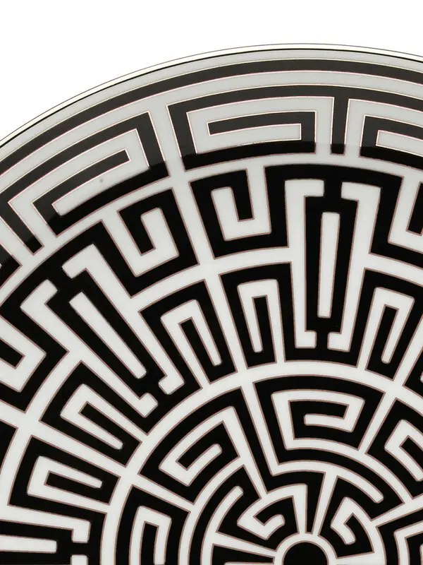GINORI 1735 Labirinto Serving Plate - Black
