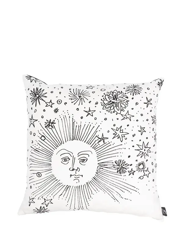 FORNASETTI Solamente-print Cushion