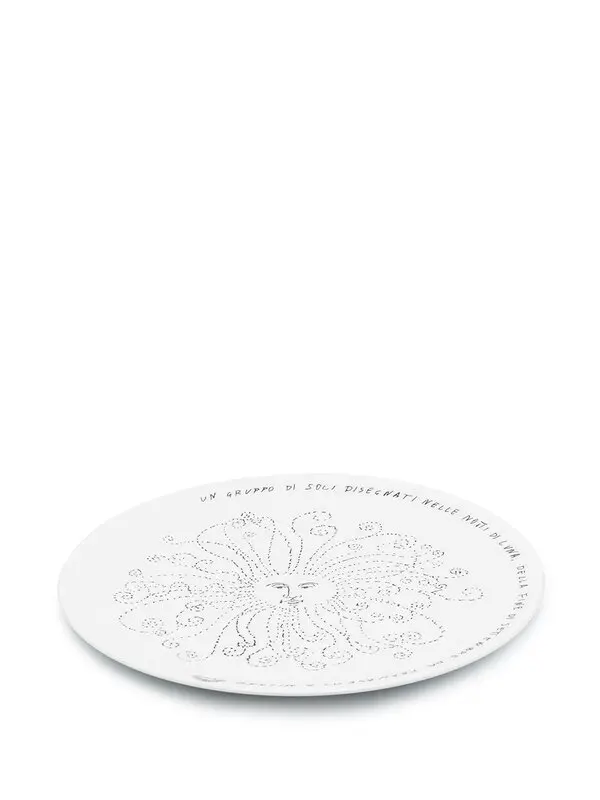 FORNASETTI Solitario Decorative Plate