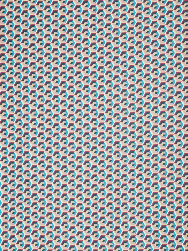 La DoubleJ Geometric-print Linen Tablecloth