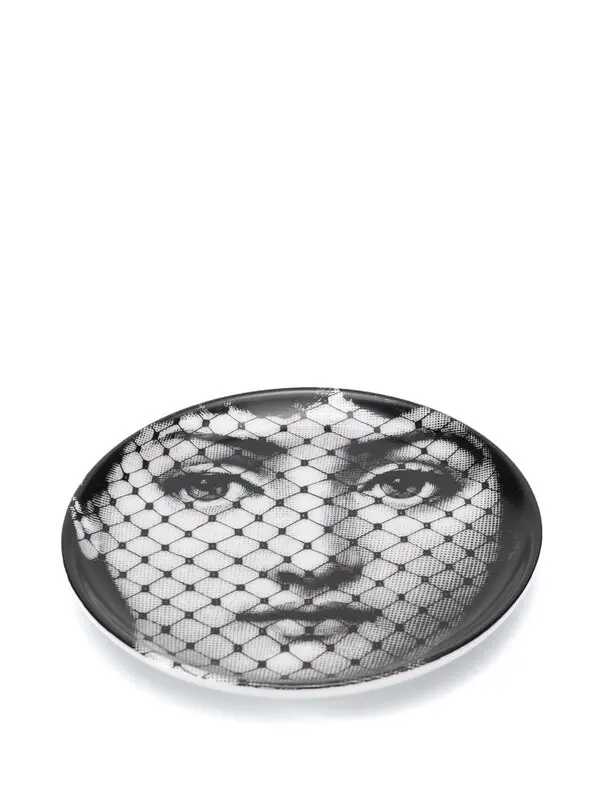 FORNASETTI Face Print Saucer