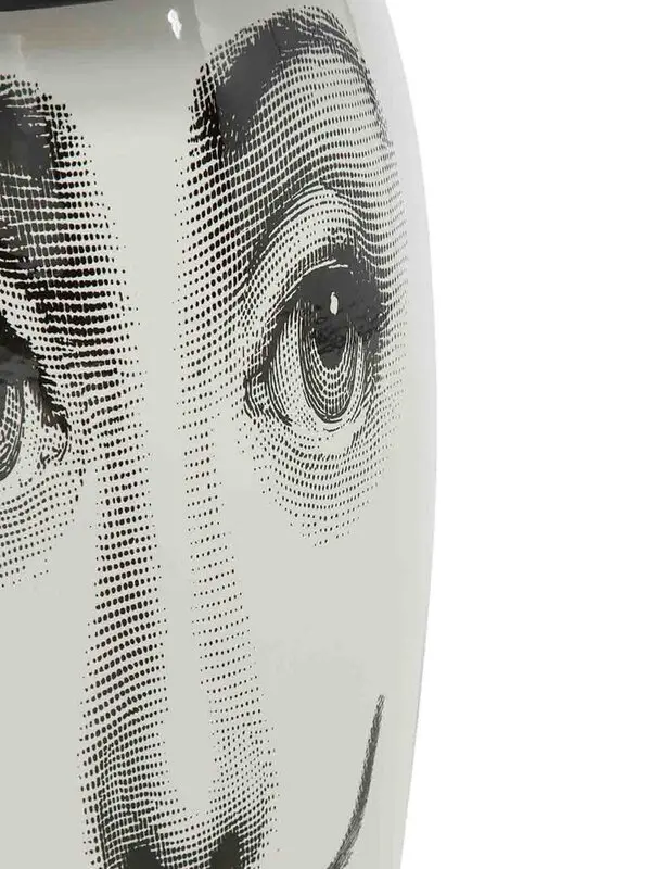 FORNASETTI Top Hat Lidded Vase