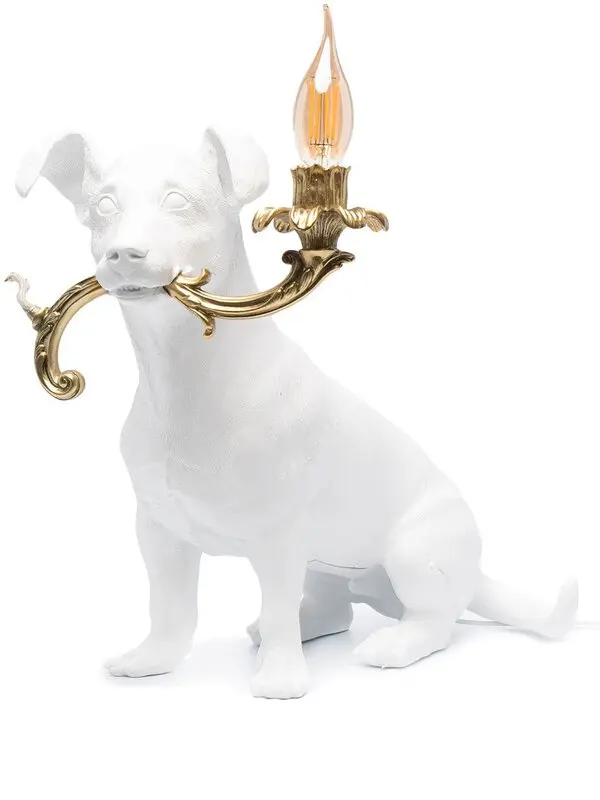 SELETTI Dog Candelabra Lamp