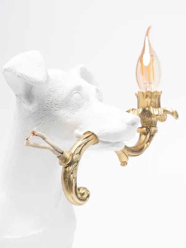 SELETTI Dog Candelabra Lamp