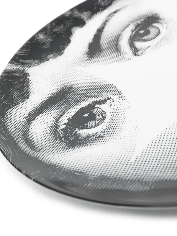 FORNASETTI Tema E Variazioni 42 Wall Plate - White