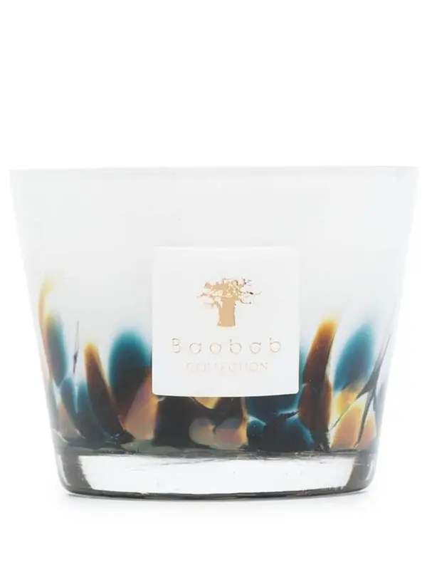 BAOBAB COLLECTION Rainforest Mayumbe Sprinkled Candle - White