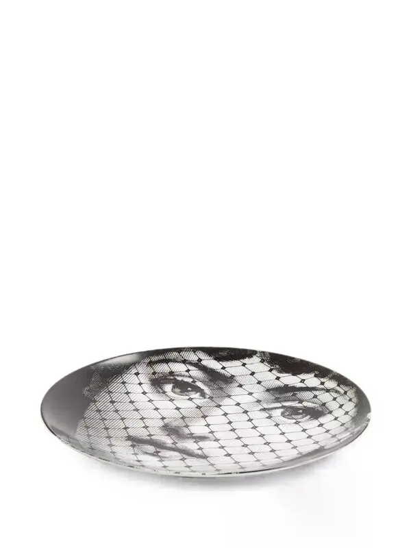 FORNASETTI Tema E Variazioni N.78 Decorative Plate - White