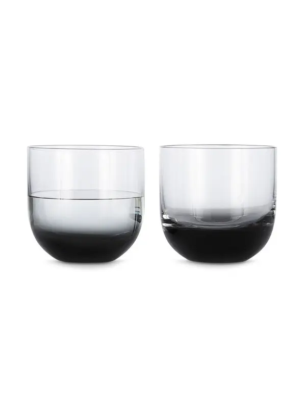 TOM DIXON Tank Set Of Two Whiskey Glasses