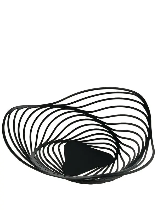 ALESSI Trinity Fruit Basket - Black