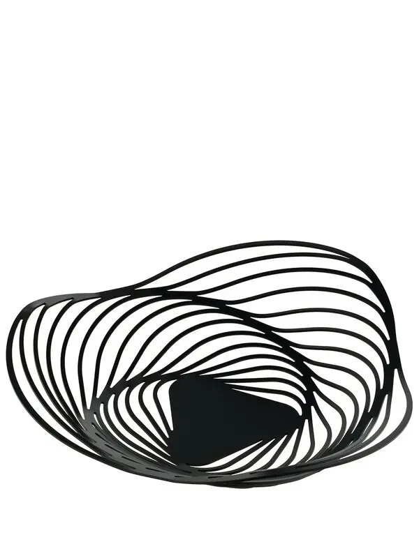 ALESSI Trinity Fruit Basket - Black