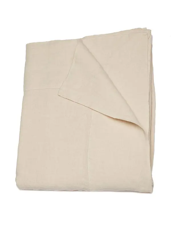 ONCE MILANO Medium Linen Tablecloth - Neutrals
