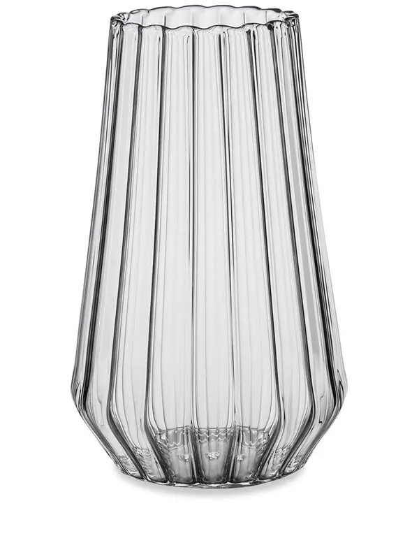 FFERRONE DESIGN Stella Large Glass Vase - Neutrals