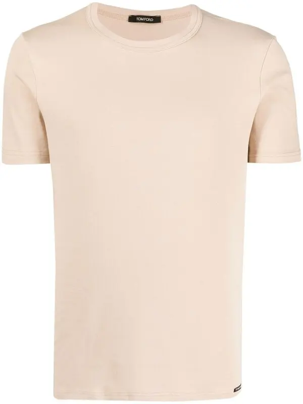 TOM FORD Logo Patch Crew Neck T-shirt