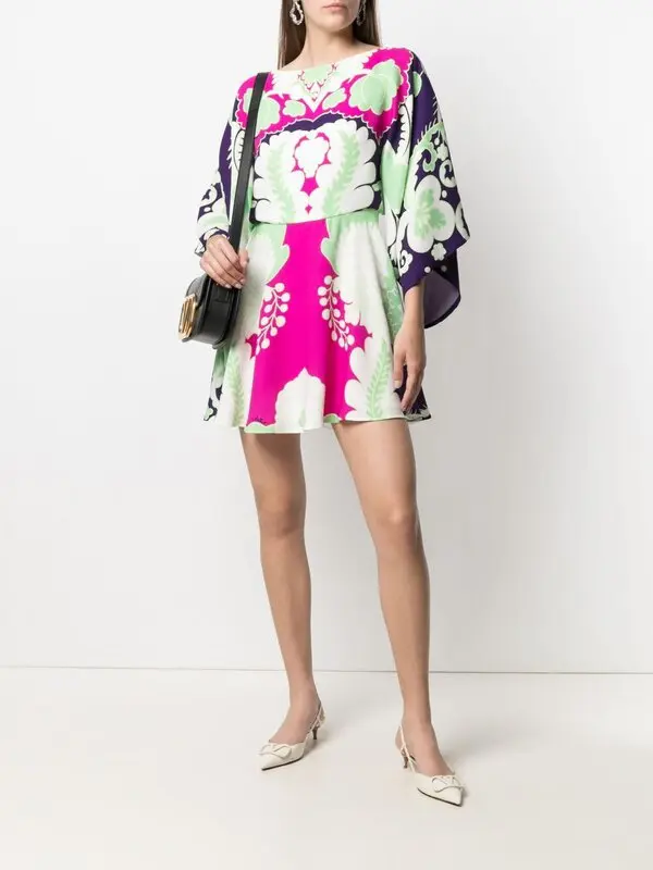Valentino Garavani Printed Mini Dress