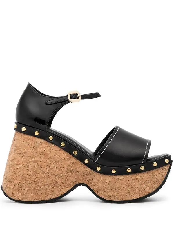 UNDERCOVERISM Chunky Platform Leather Sandals