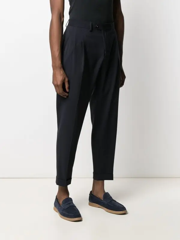 DELL'OGLIO Cropped Trousers