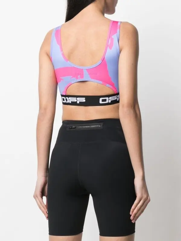 Off-White Logo-print Sports Bra