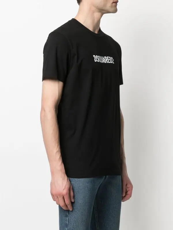 Dsquared2 Distorted Logo-print T-shirt