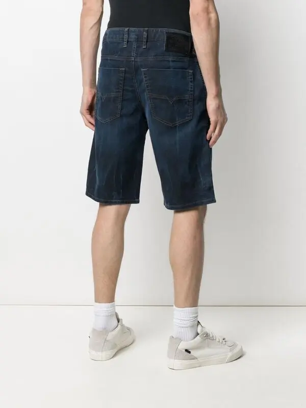 DIESEL® High-rise Drawstring Denim Shorts