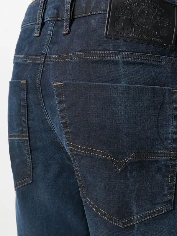 DIESEL® High-rise Drawstring Denim Shorts