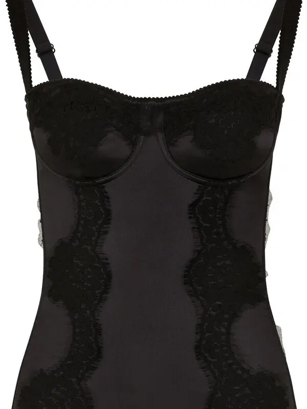 Dolce & Gabbana Lace-detail Bodysuit