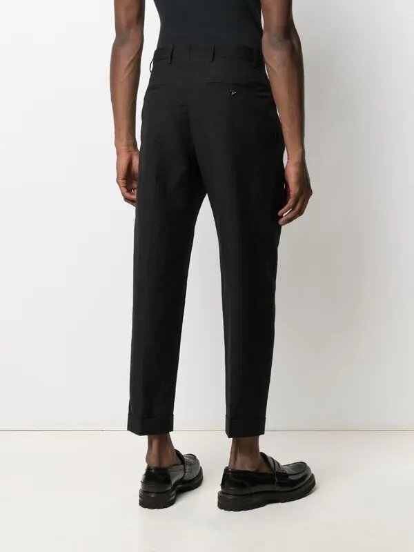 DELL'OGLIO Tailored Cropped Trousers