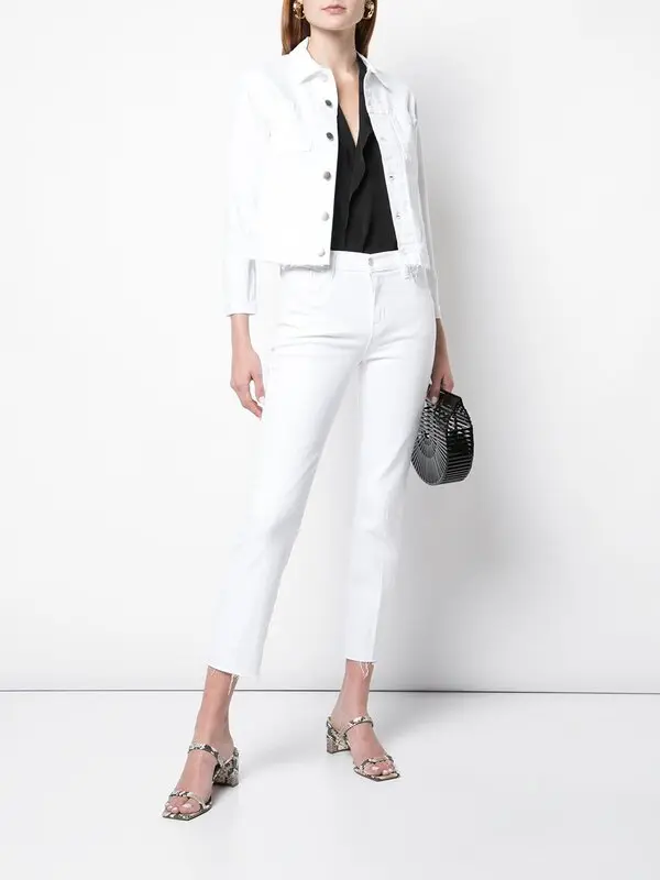 L'Agence Cropped Jeans