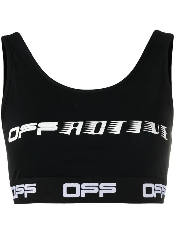 Off-White Logo-print Sports Bra