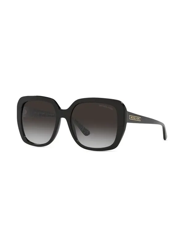 Michael Kors Manhattan Square-frame Sunglasses - Black