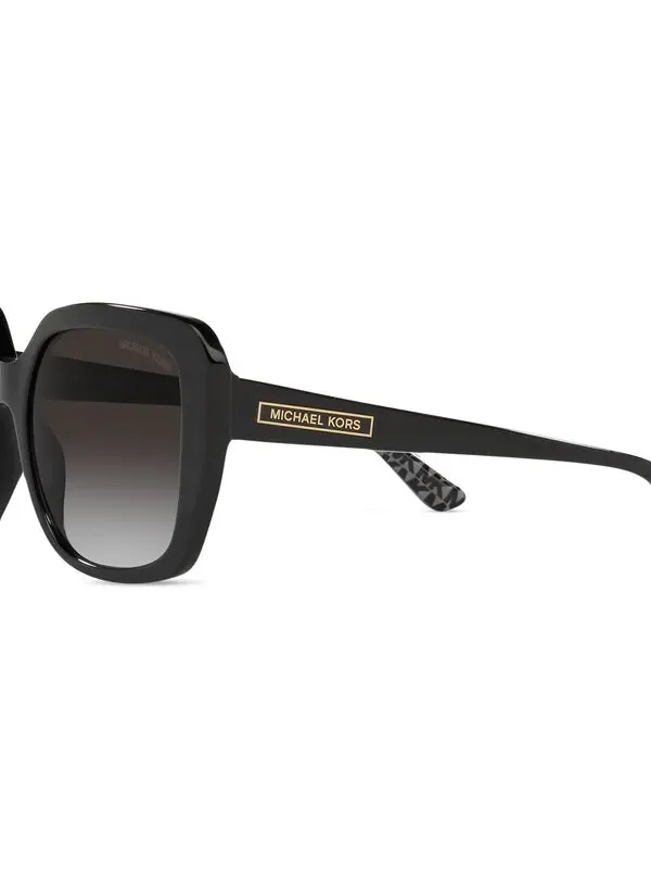 Michael Kors Manhattan Square-frame Sunglasses - Black