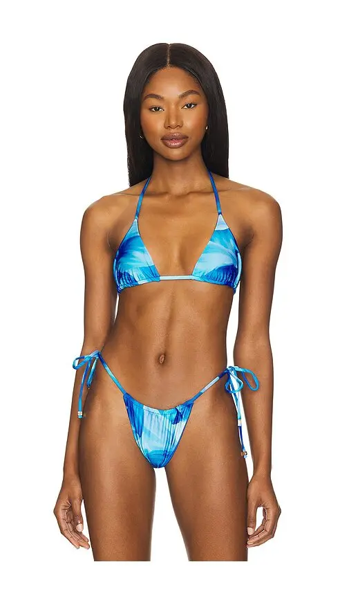 Vdm Blair Reversible Bikini Top Tide 6% Off Editorialist