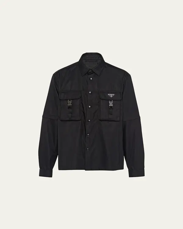 Prada Re-nylon Cargo Sport Shirt