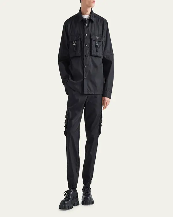 Prada Re-nylon Cargo Sport Shirt
