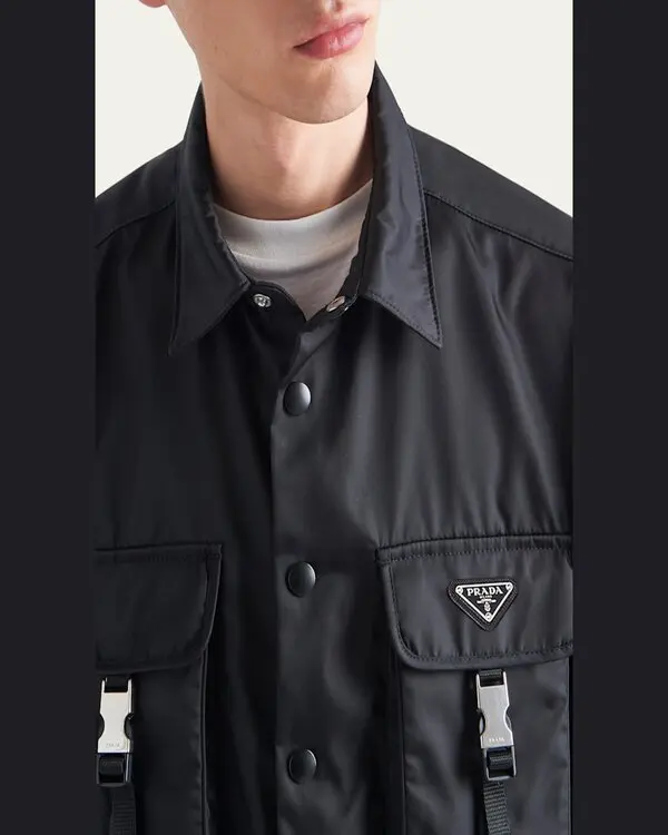 Prada Re-nylon Cargo Sport Shirt