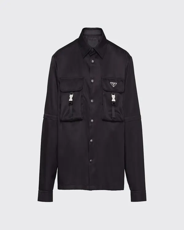 Prada Re-nylon Cargo Sport Shirt