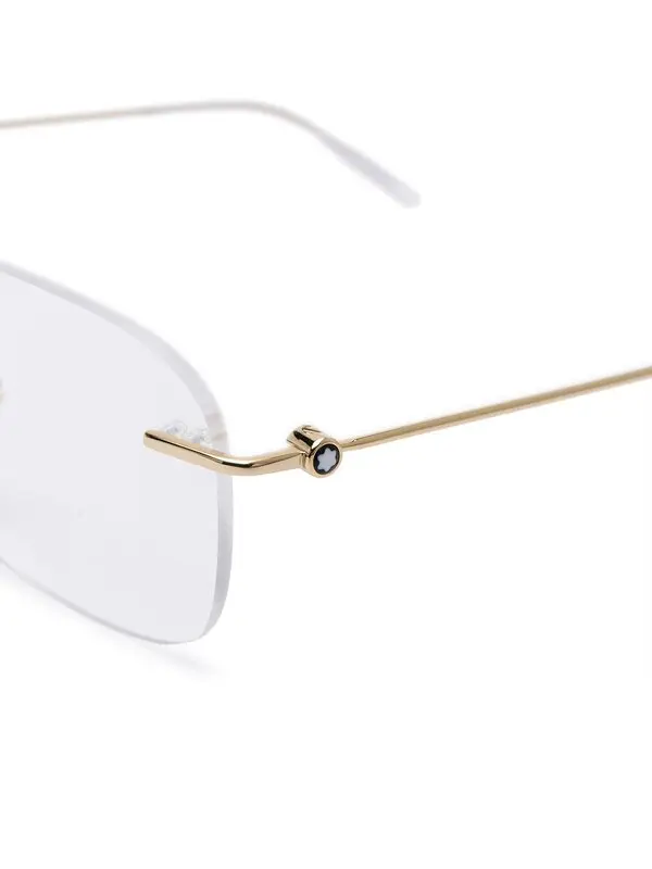 Montblanc Rimless Eyeglasses