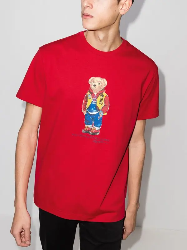 Ralph Lauren Graphic Teddy Bear Logo T-shirt