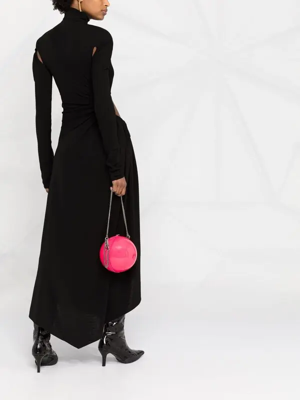 Off-White Cut-out Detail Long Dress