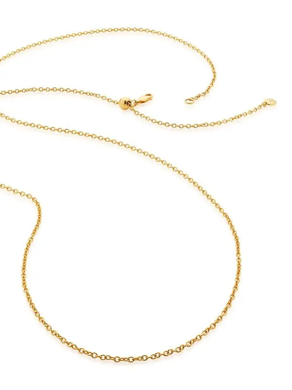 Monica Vinader 32/81cm Adjuster Rolo Chain - Gold