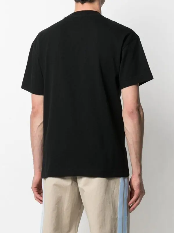 Palm Angels Milano Sprayed-logo T-shirt - Black