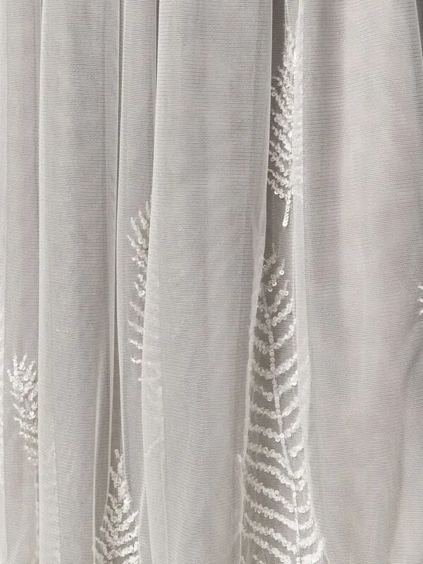 Lorena Antoniazzi Embellished Tulle Midi Skirt