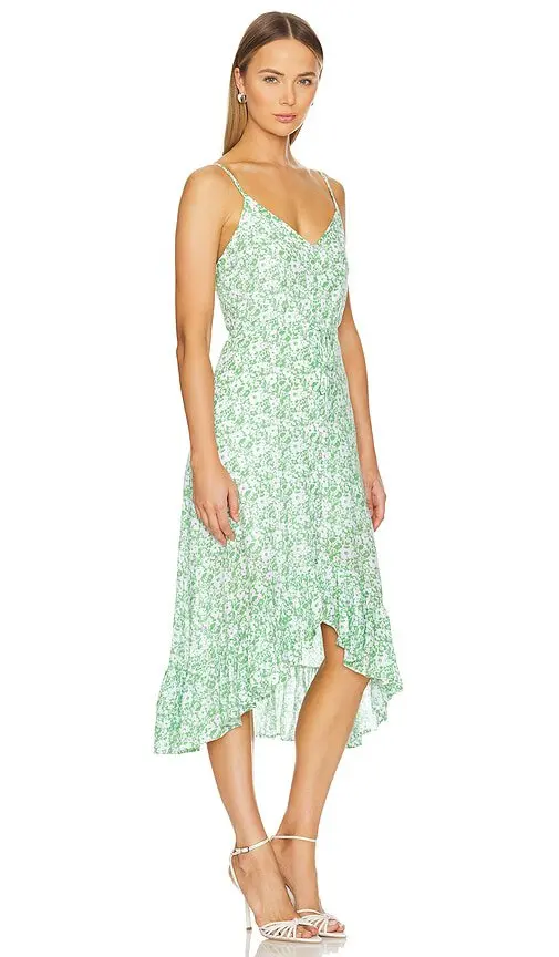 Rails Frida Dress In Green Texture Floral - 67% Off | Editorialist