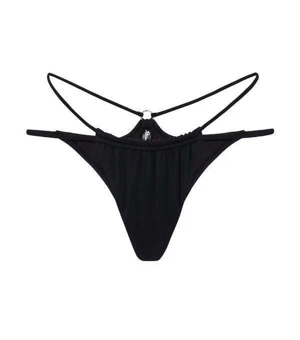 REINA OLGA Theresa Bikini Bottom - Black