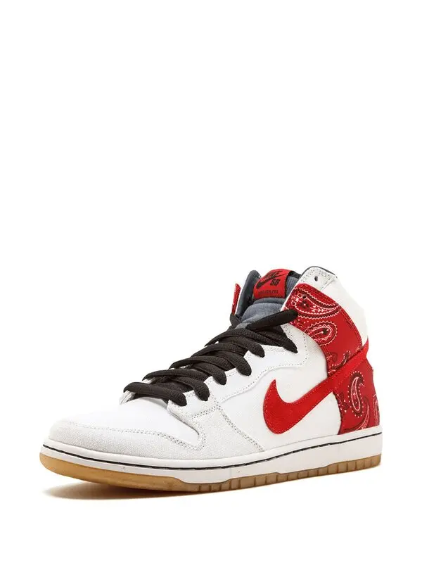 Nike Dunk High Pro Sb Cheech And Chong Sneakers - White