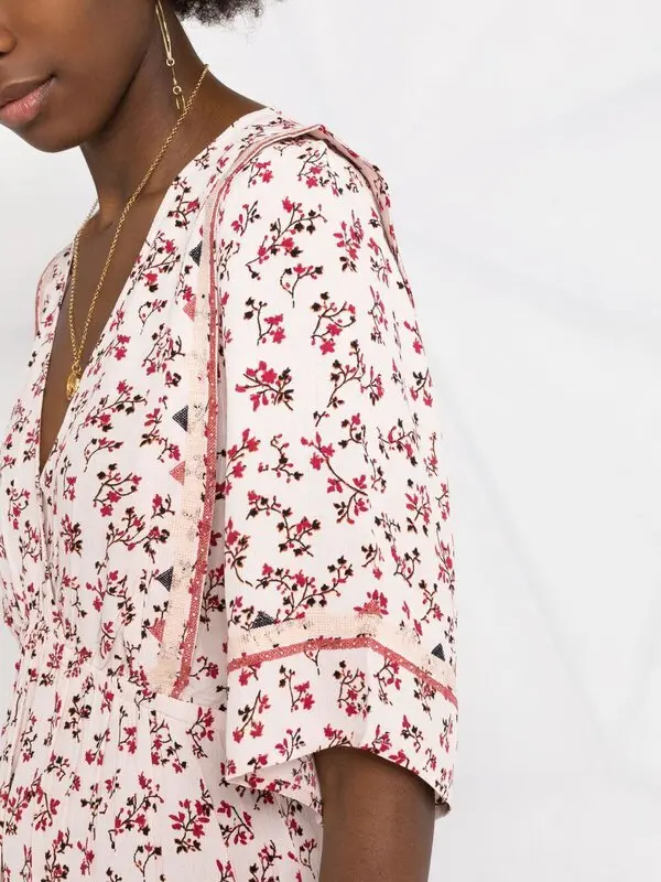 Ba&sh Sete Floral-print Mini Dress