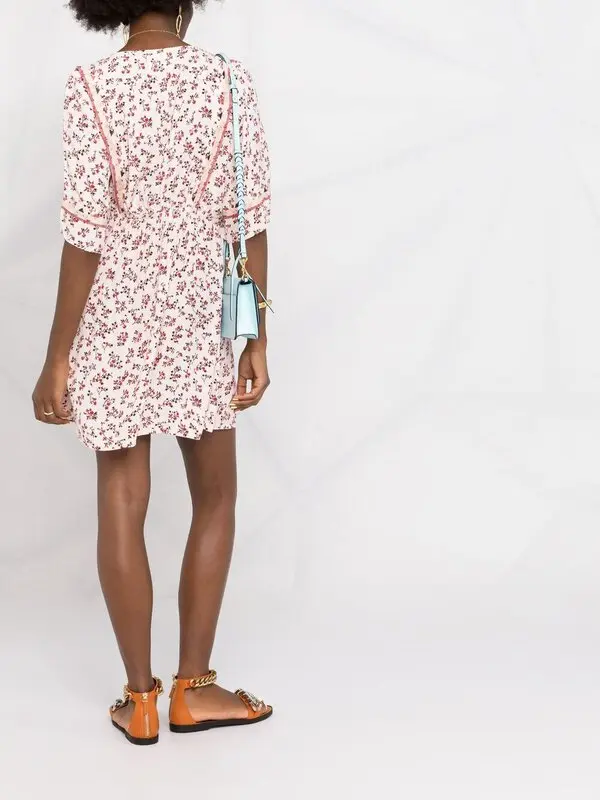Ba&sh Sete Floral-print Mini Dress