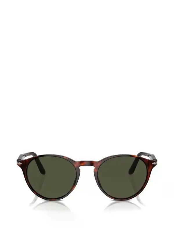 Persol Round Frame Sunglasses - Brown