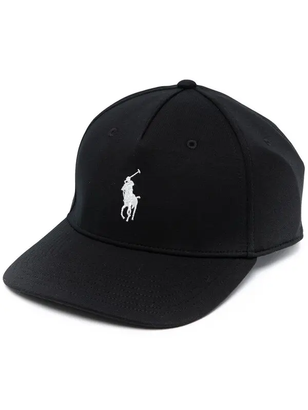 Polo Ralph Lauren Logo-embroidered Baseball Cap - Black